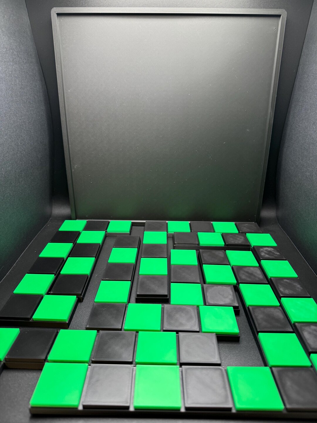 Checkerboard Dissection Puzzle by Sam Loyd - 3D Printed Classic 1914 Brain Teaser Gift for ...