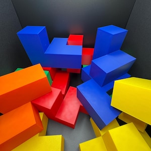 Bedlam Cube Puzzle - 12 Pentacubes in 3 Sizes: Perfect for Teachers ...
