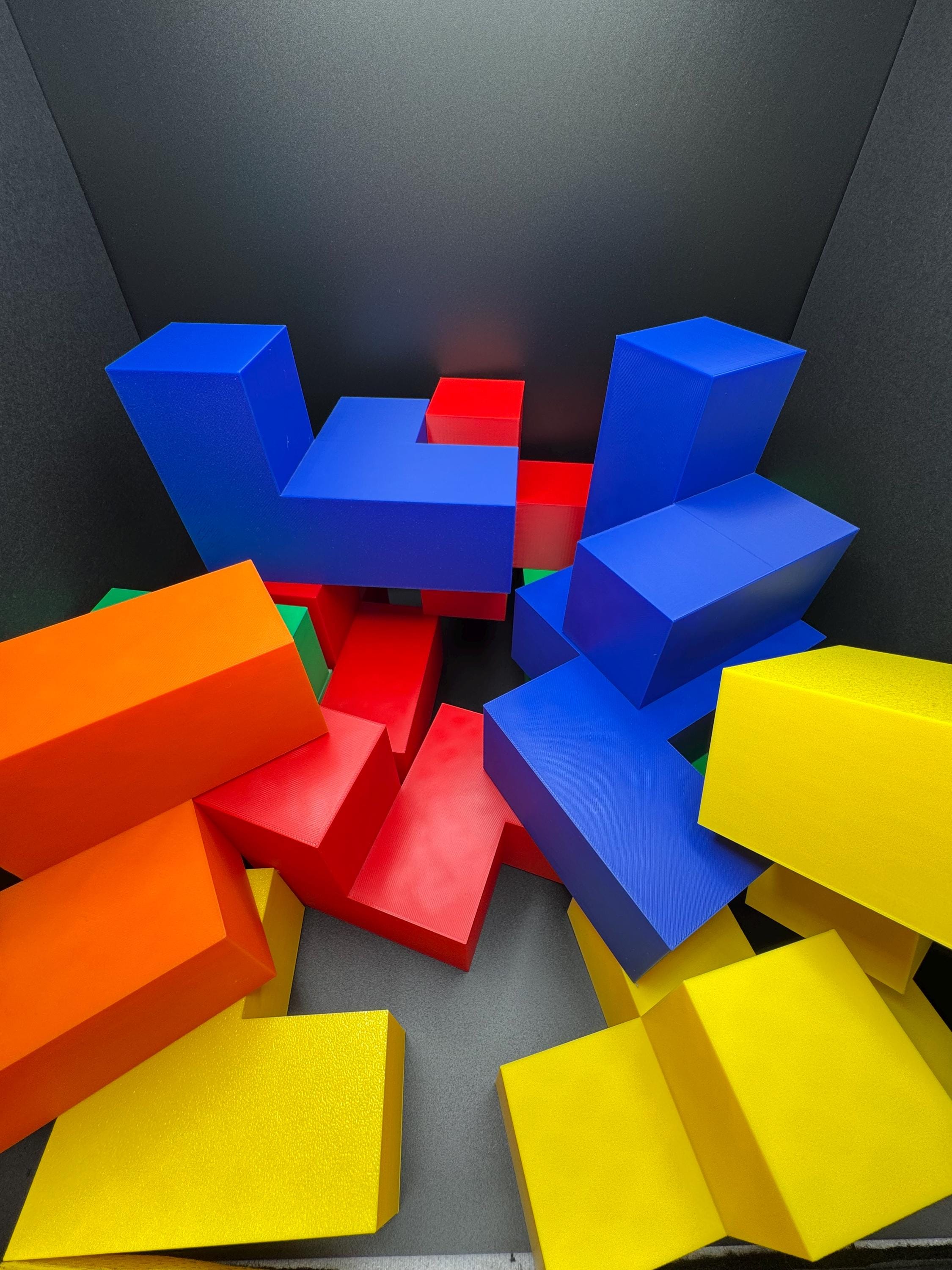 Bedlam Cube Puzzle - 12 Pentacubes in 3 Sizes: Perfect for Teachers ...