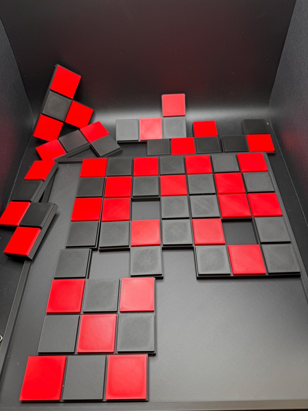 Baffel Puzzle - A Checkerboard Dissection - Modern Recreation of a ...