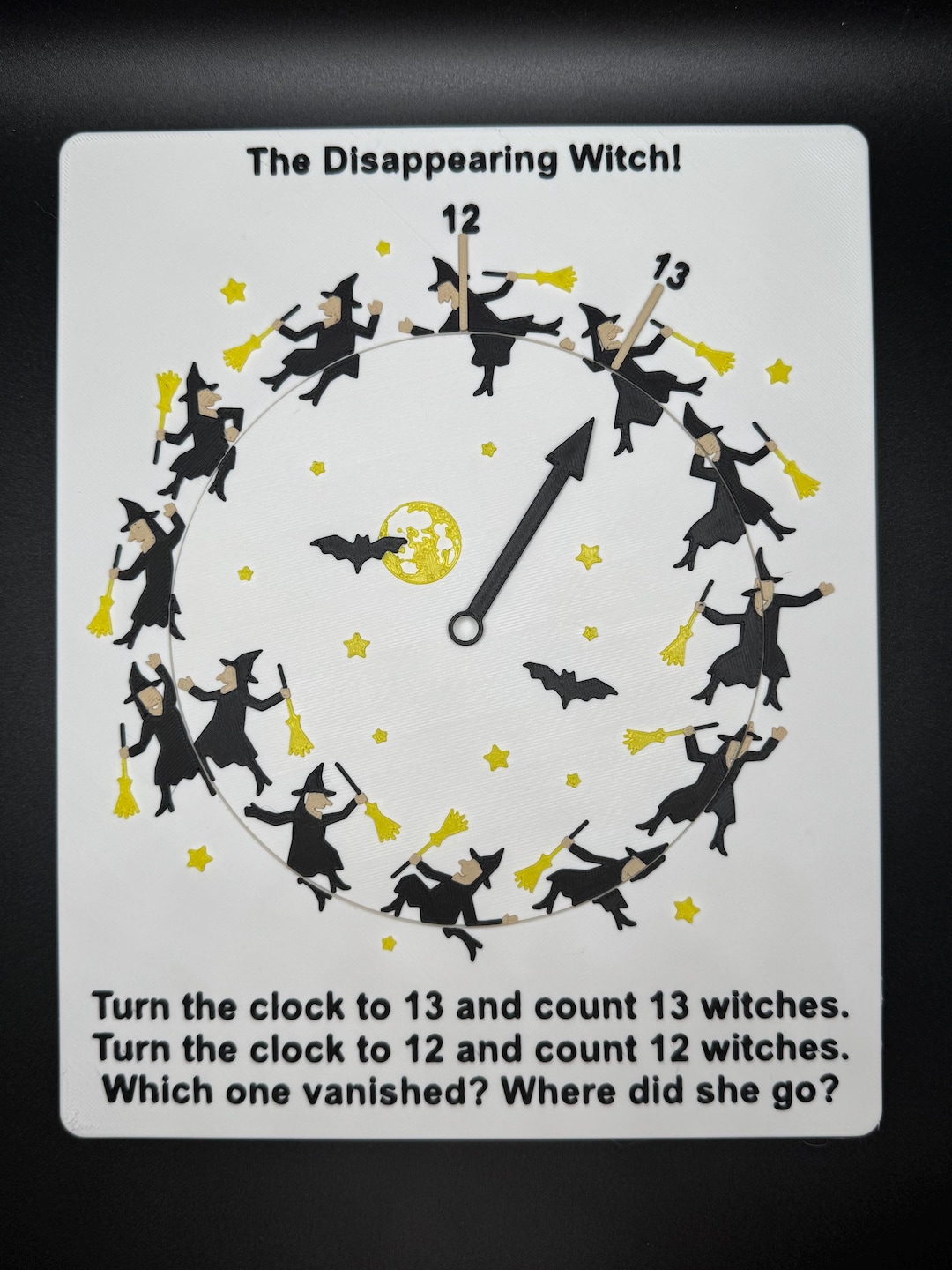 Disappearing Witch Puzzle - Count the Witches! 12 or 13? Fun Family ...