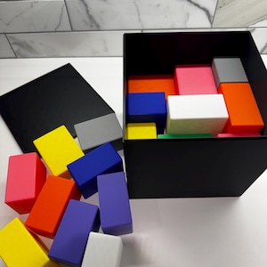 Hoffman's Packing Puzzle - Unique Brain Teaser, 27 Cuboids Challenge ...