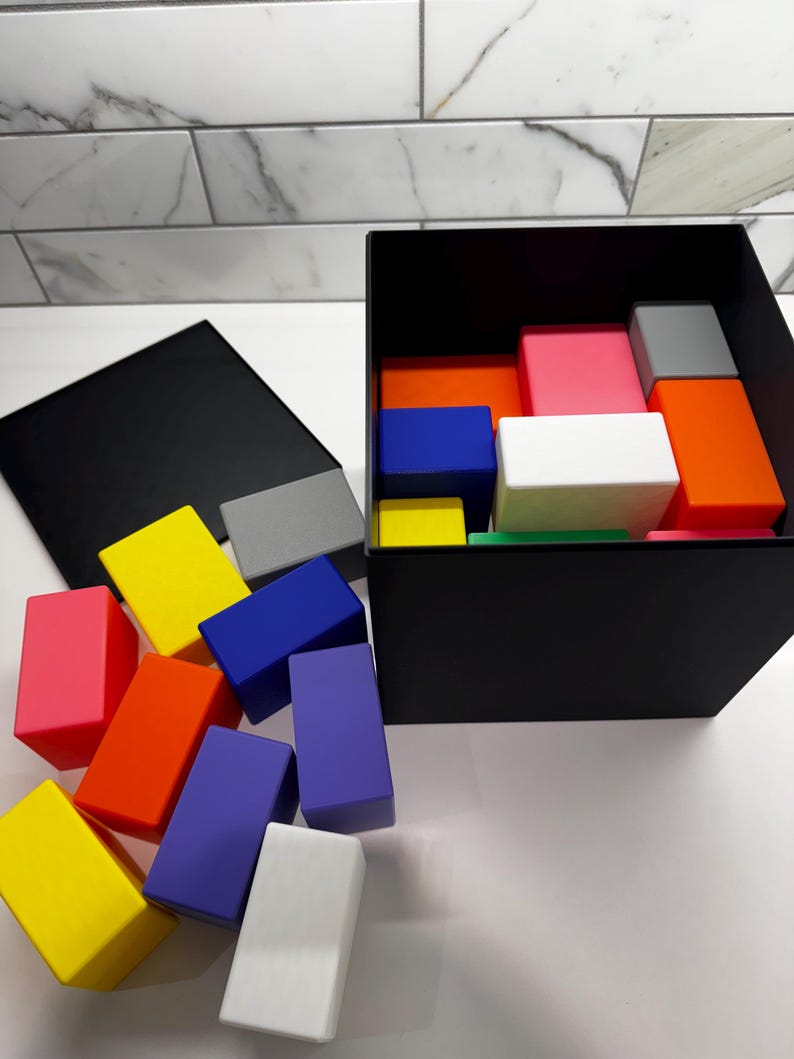 Hoffman's Packing Puzzle - Unique Brain Teaser, 27 Cuboids Challenge ...