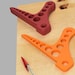 Ergonomic Table Saw Push Stick - Custom Color Safety Tool for ...