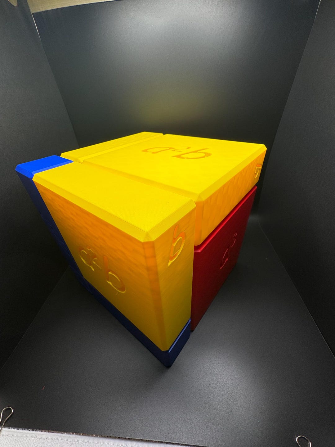 Cube Model for (a + B)3 - 3D Printed Puzzle, Classroom Learning Tool ...