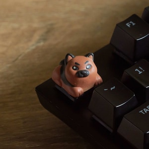 Shiba Inu Dog Keycaps Set - Cherry MX Compatible - Unique Keyboard ...