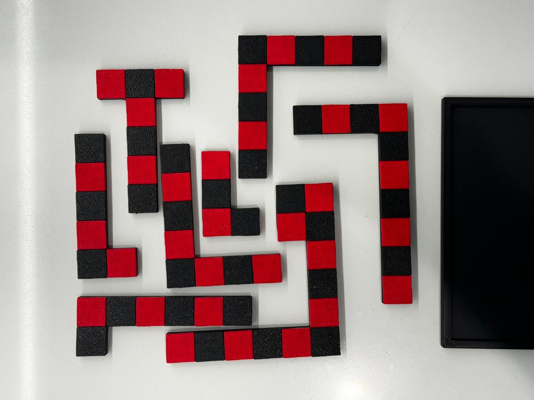 Checkerboard Dissection Puzzle by Sam Loyd - Etsy