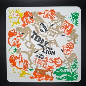 Teddy and the Lion Puzzle - Classic 1909 Optical Illusion, Sam Loyd ...