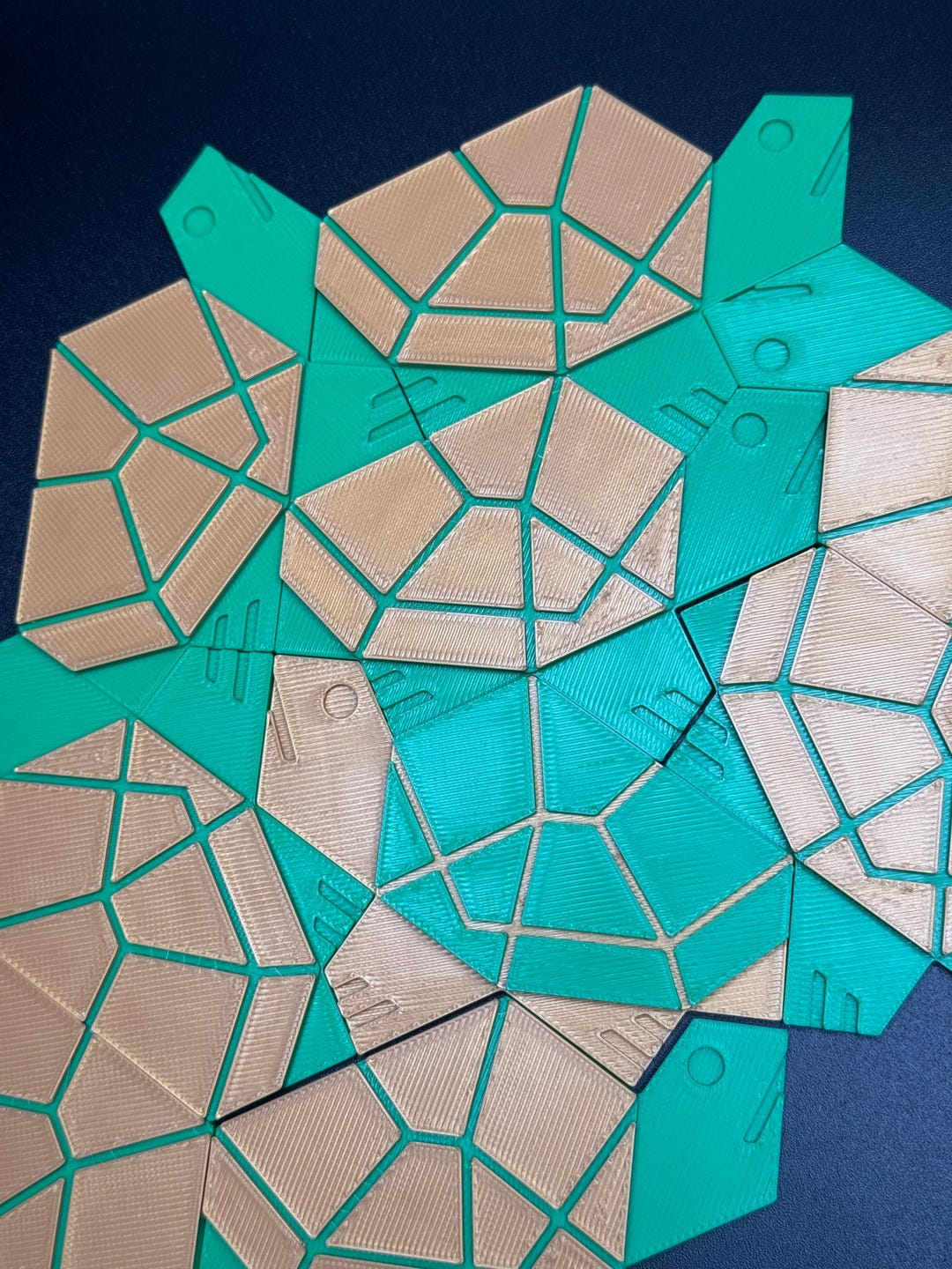 Turtle Aperiodic Monotile Puzzle - 3D Printed Learning Patterns for ...