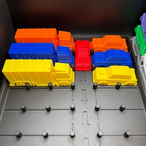 Rush Hour Challenge - Sliding Puzzle - Logic Game - 3D Printed Puzzle ...