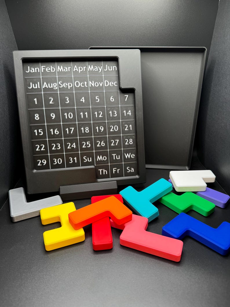 Daily Calendar Puzzle - Mind-sharping Challenge | up to 9.5x8.3 Inch ...