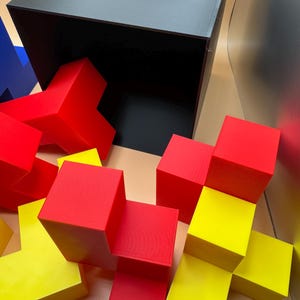 Bedlam Cube Puzzle - 12 Pentacubes in 3 Sizes: Perfect for Teachers ...