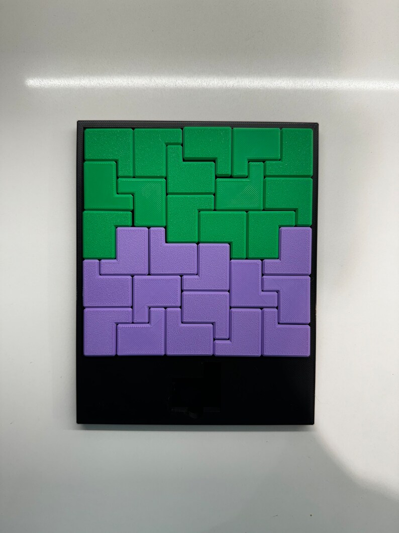 Heptomino Rectification Puzzle - Etsy