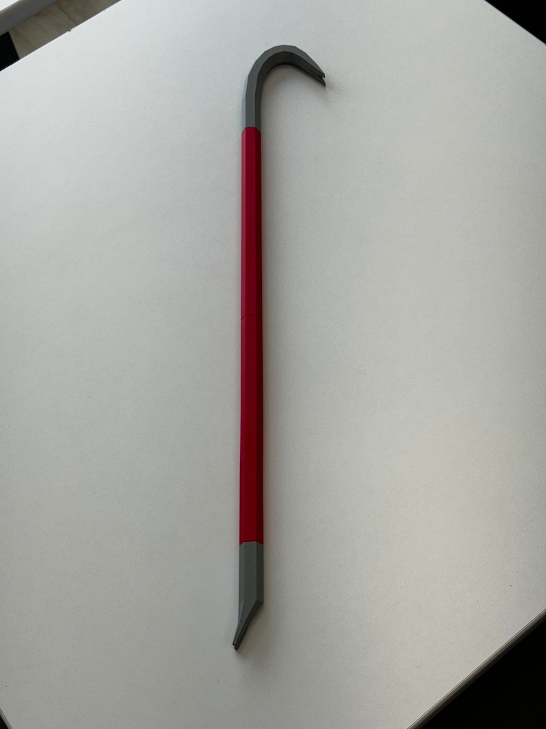 Half Life Black Mesa Crowbar Prop 3D Print - Cosplay Accessory Gaming ...