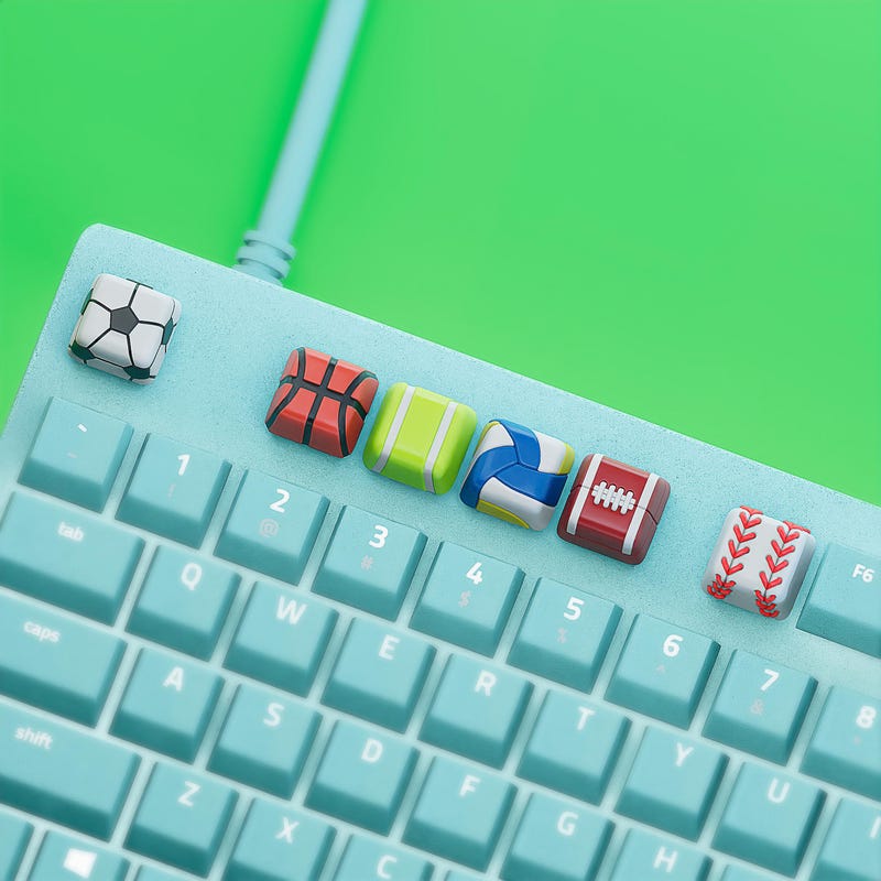 Baseball Custom Keyboard - Etsy