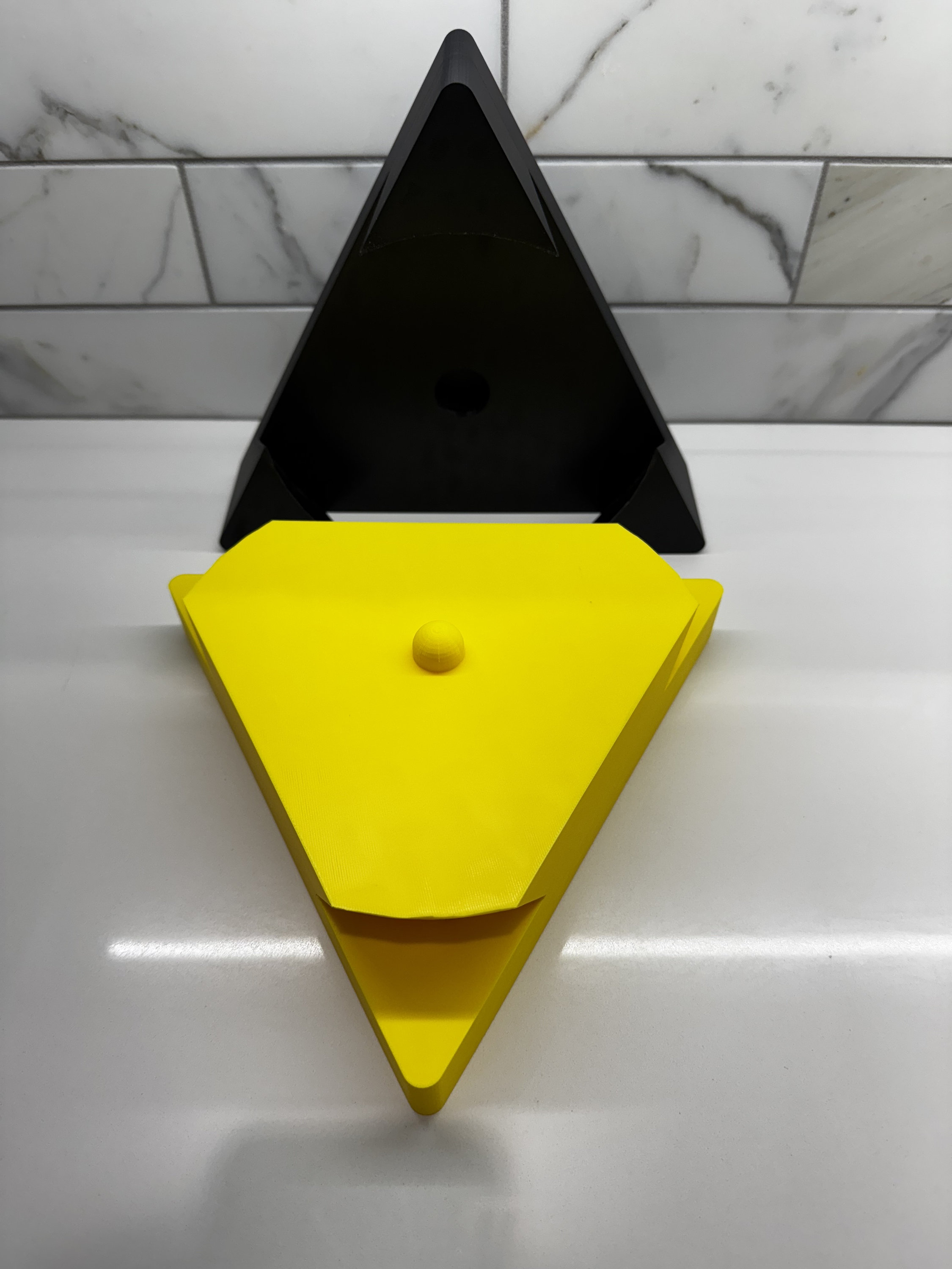 Impossible Dovetail Triangle Puzzle - 3D Printed Unique Brain Teaser ...