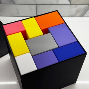 Hoffman's Packing Puzzle - Unique Brain Teaser, 27 Cuboids Challenge ...