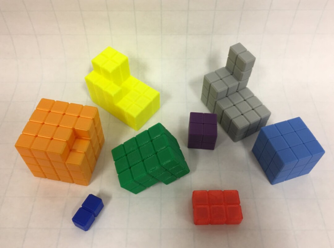 Cube Dissection Puzzle 6x6x6 Brain Teaser Game Regular & Large Sizes 3D ...