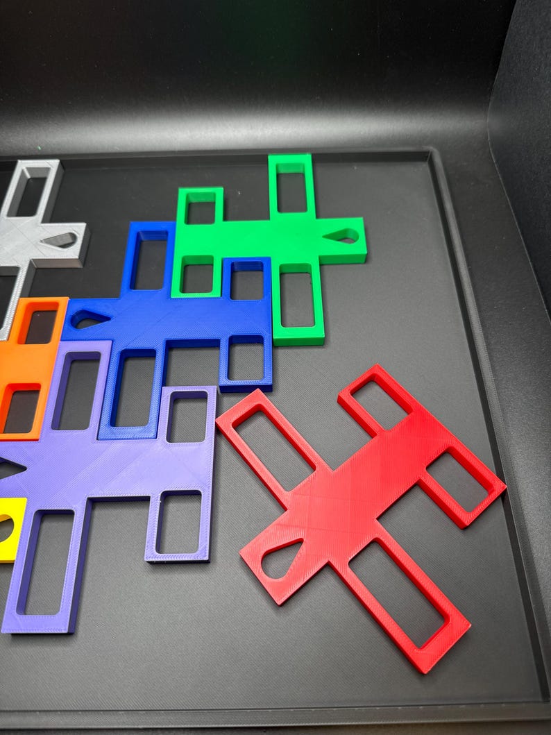 7 Airplanes Puzzle | 3D Printed Brain Teaser | Unique Gift for Puzzle ...