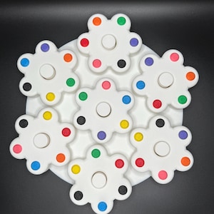 Gear Puzzle - Color-matching Thinkominos-inspired Game Unique Gear ...