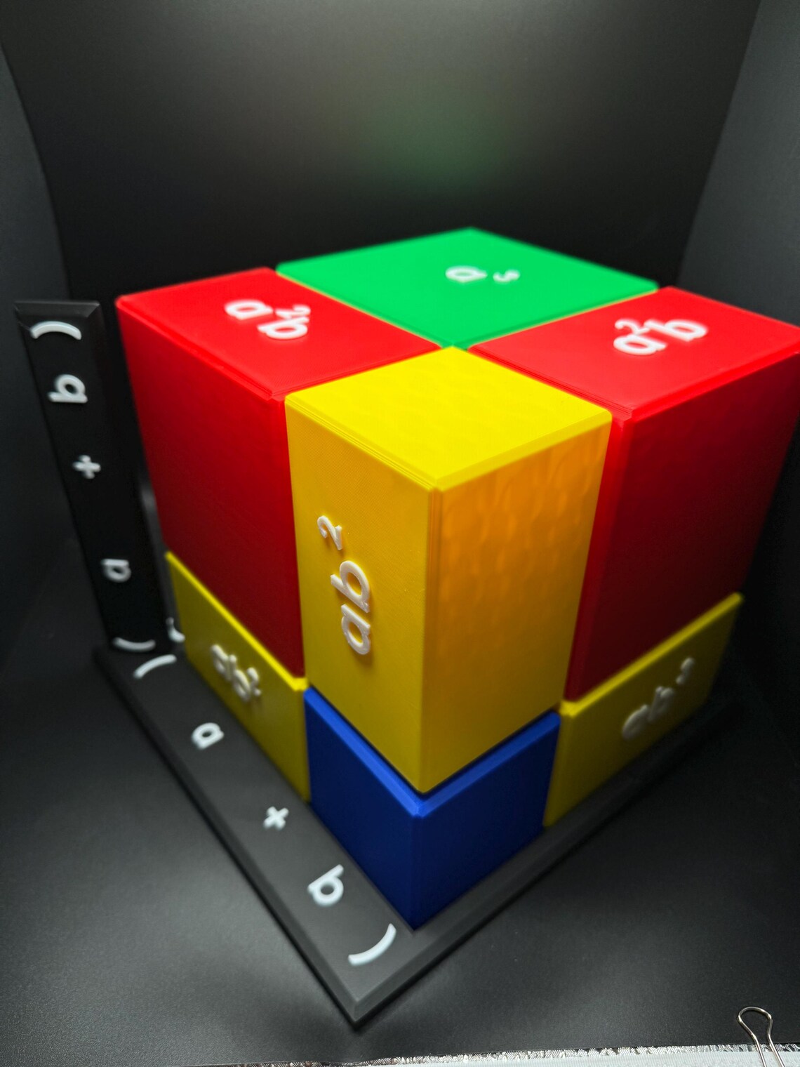 Visual Algebraic Identity (a+b)3 - 3D Print - Large Teacher Resource ...