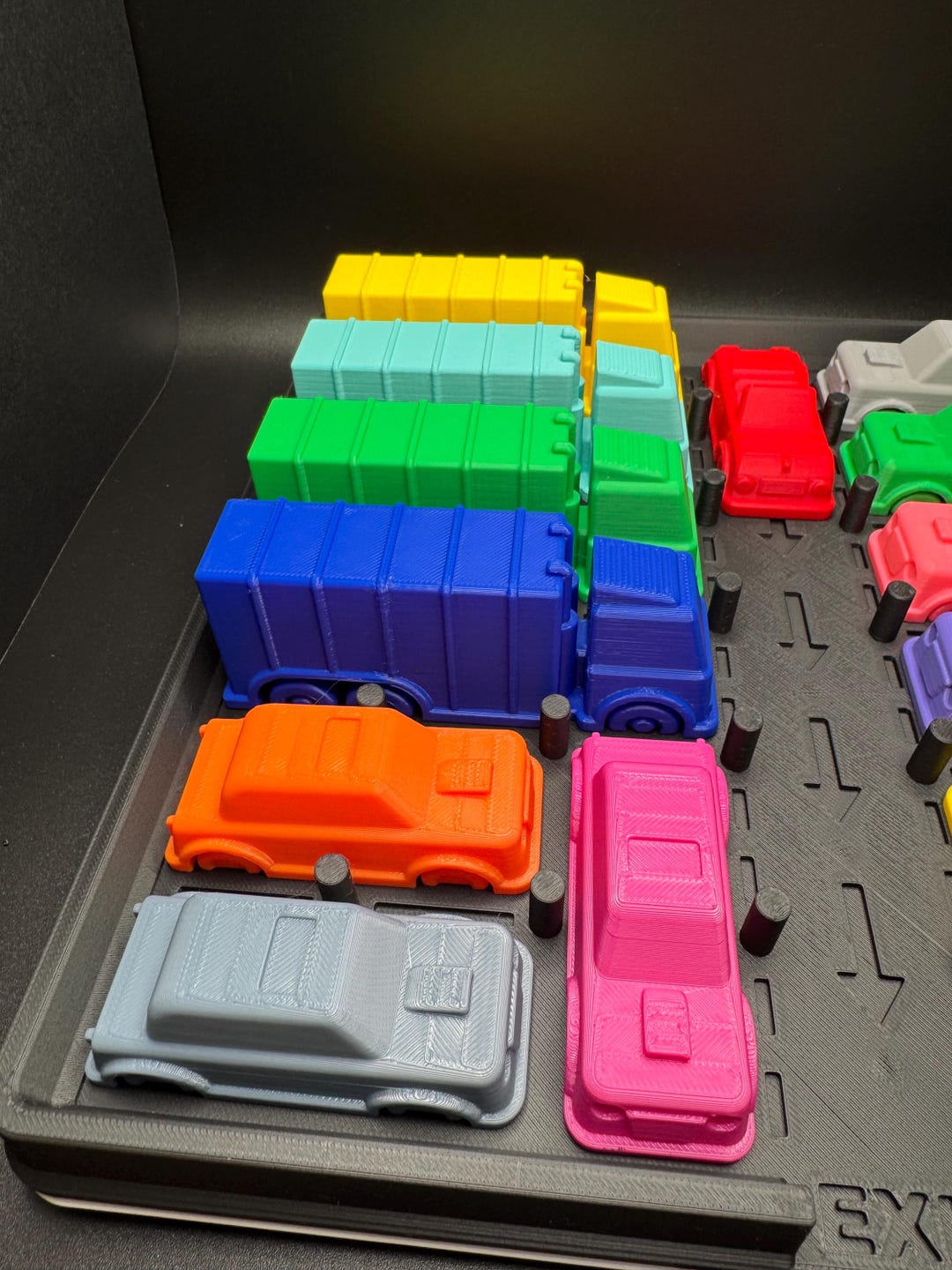 Escape the Gridlock Rush Hour Challenge Sliding Puzzle Logic Game 3D ...