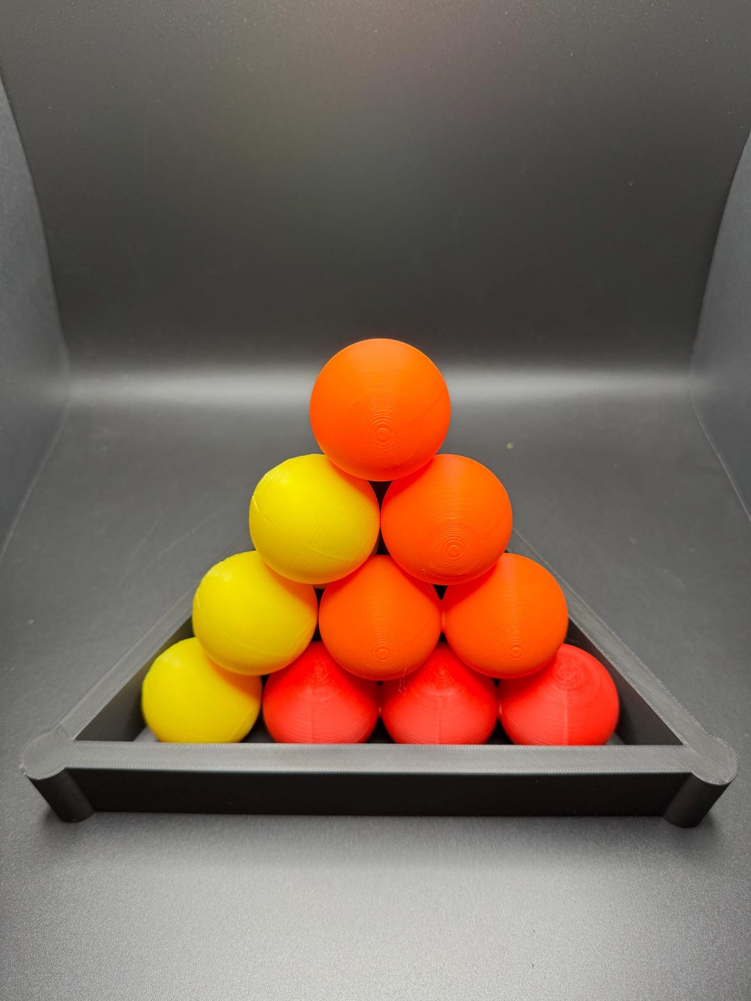 Intelligence Pyramid Puzzle - Fun 3D Mind Game, Stack Spheres to Create ...