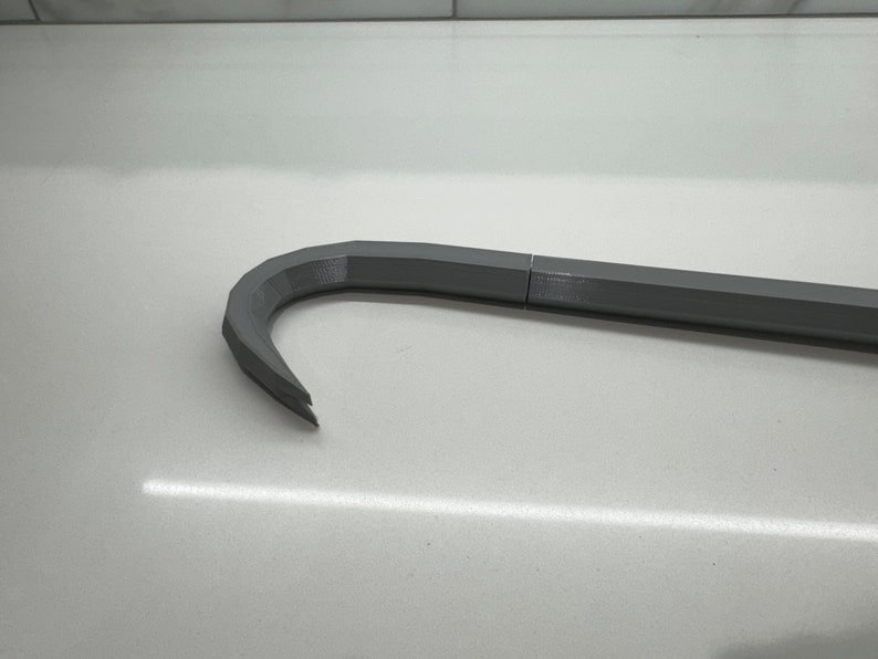 Half Life Black Mesa Crowbar Prop 3D Print - Cosplay Accessory Gaming ...