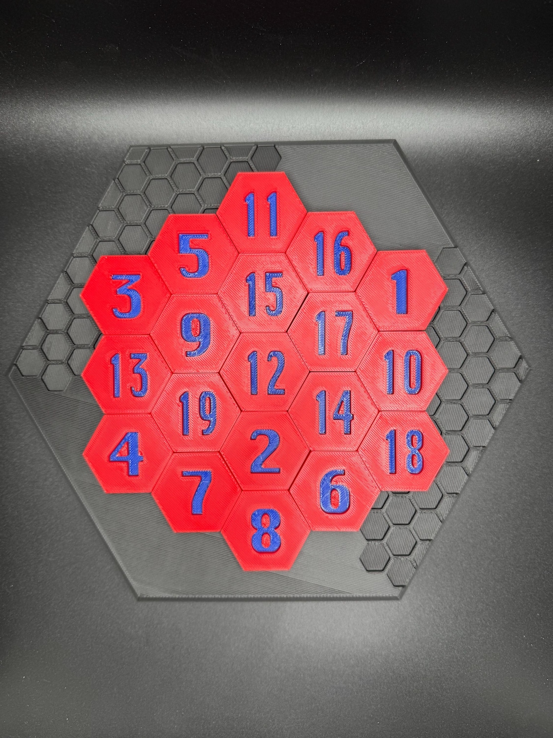 Aristotle's Number Puzzle - Challenging Hexagon Puzzle to Arrange for a ...