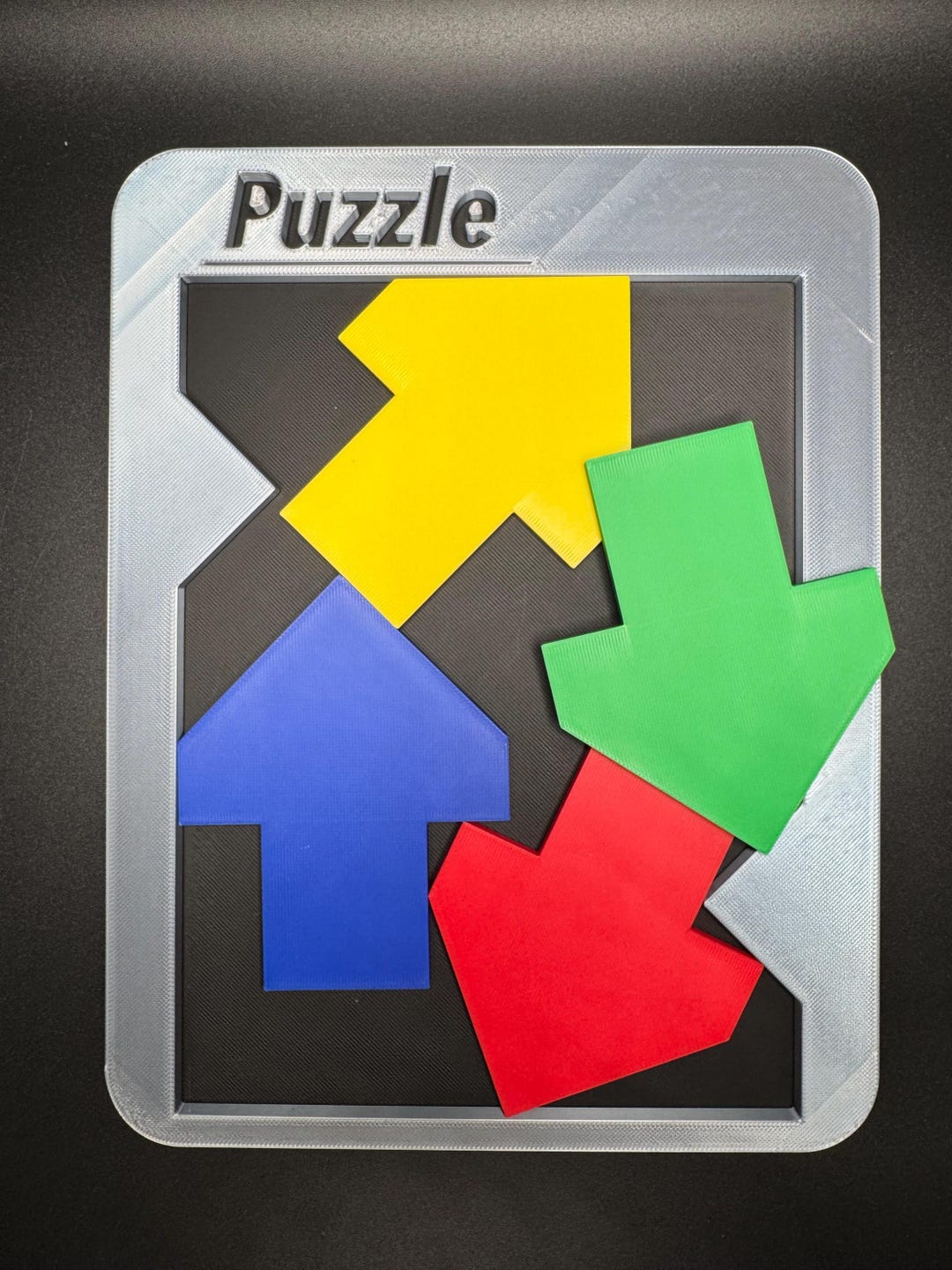 4 Arrow Puzzle - STEM Learning Tool, 3D Printed Puzzle for All Ages ...