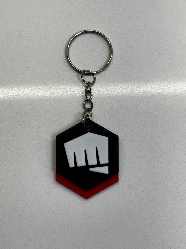 Valorant Riot Gun Buddy Keychain - Fist Bump Gun Buddy - Riot Gun Buddy ...