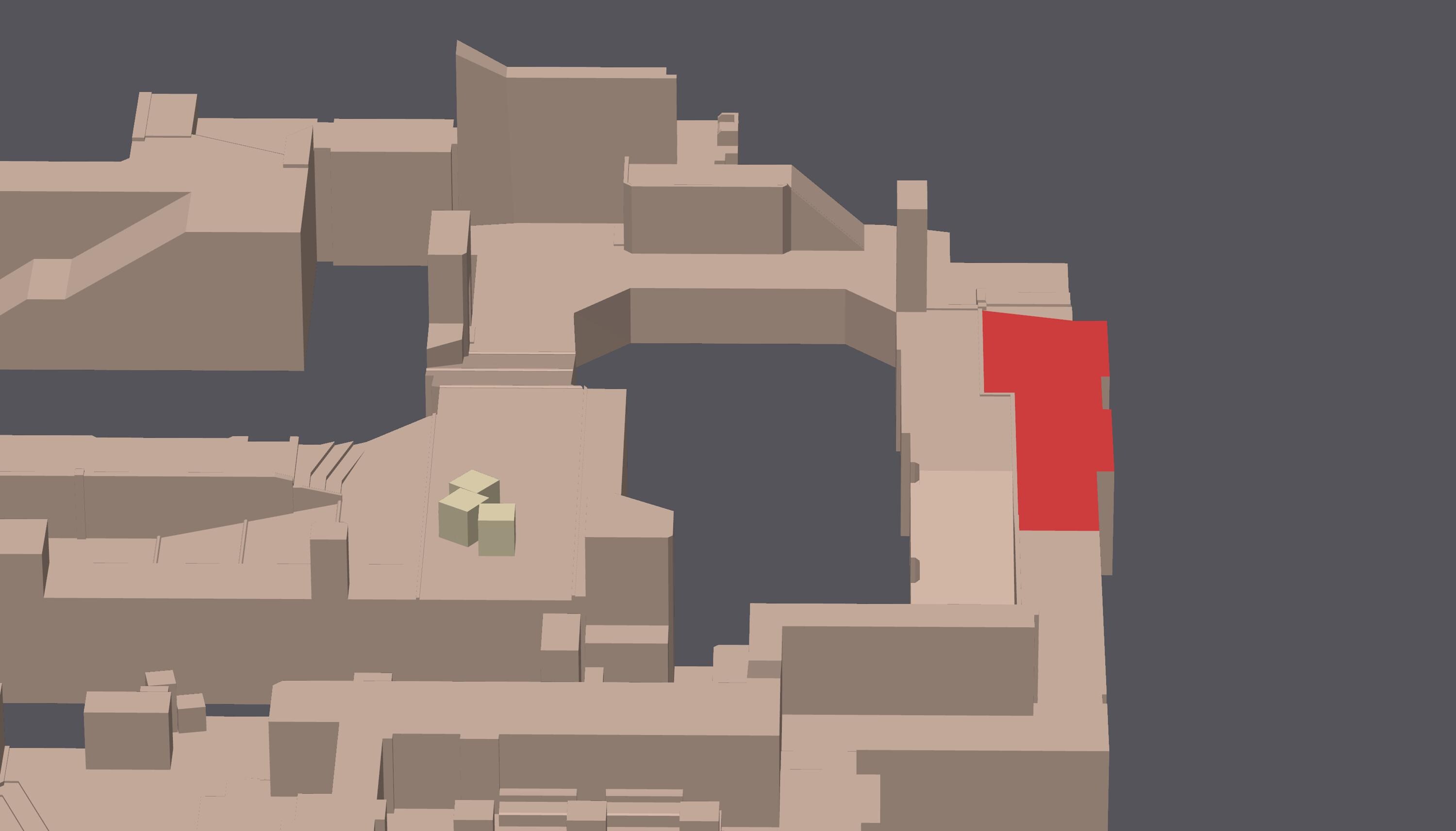 Counter Strike 2 & Counter Strike Global Offensive Mirage 3D Map Layout ...
