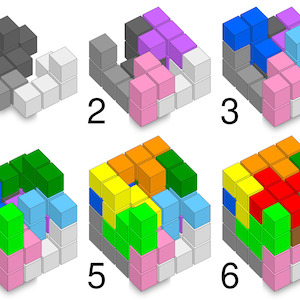Bedlam Cube Puzzle - 12 Pentacubes in 3 Sizes: Perfect for Teachers ...