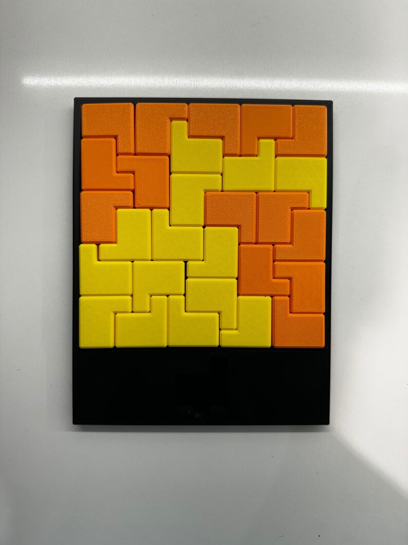 Heptomino Rectification Puzzle - Etsy
