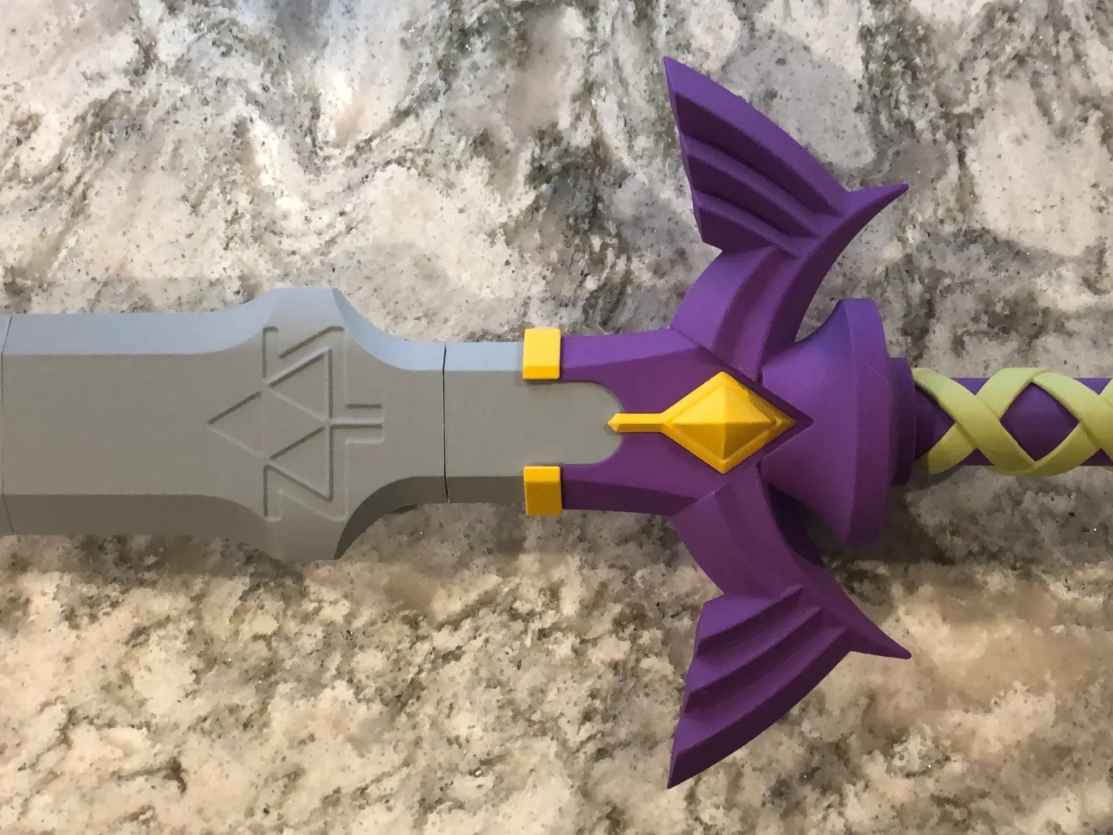 Legend of Zelda Full-scale Master Sword – Lightweight 3D Printed ...