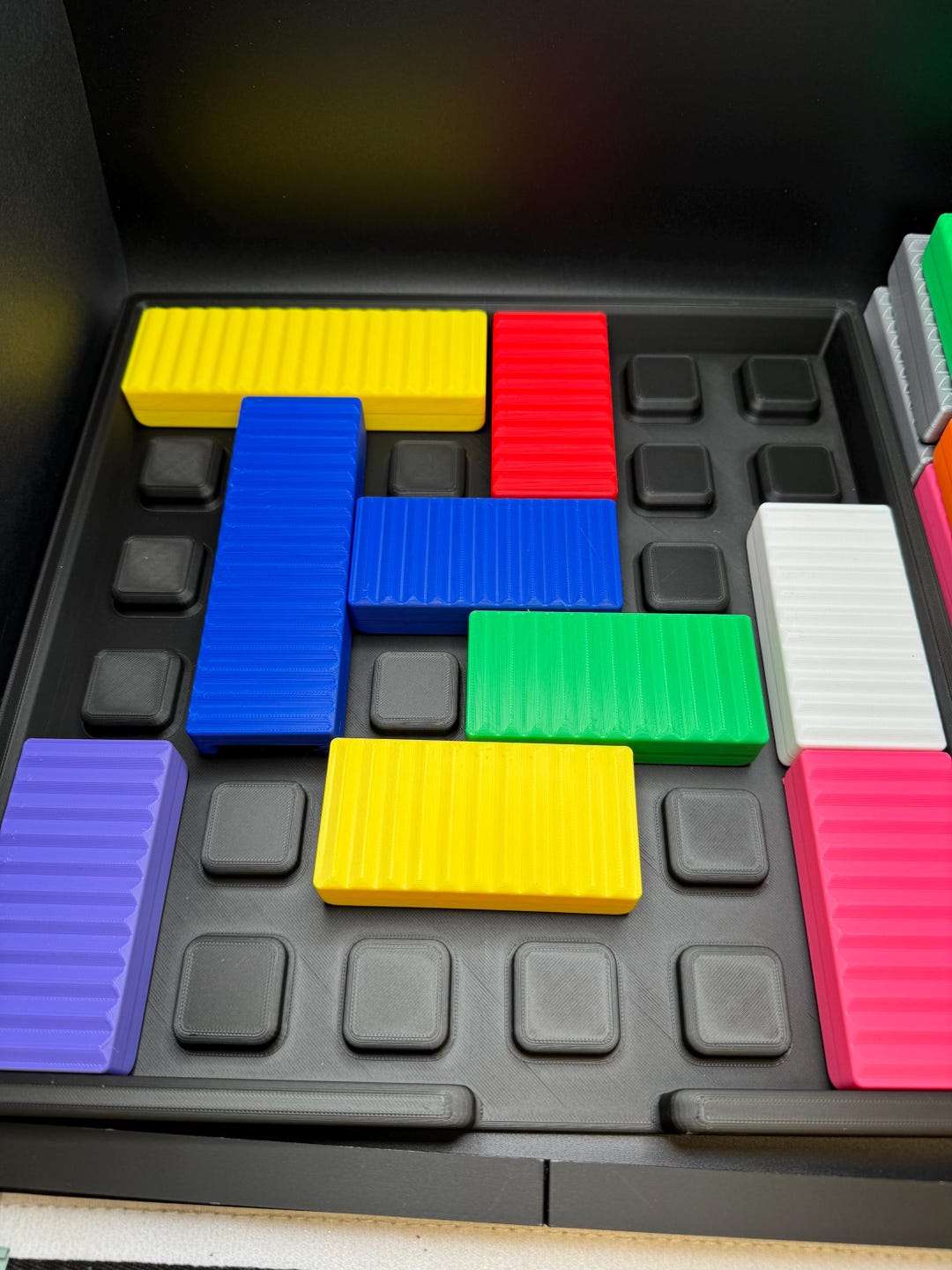 Rush Hour Challenge - Sliding Puzzle - Logic Game - 3D Printed Puzzle ...