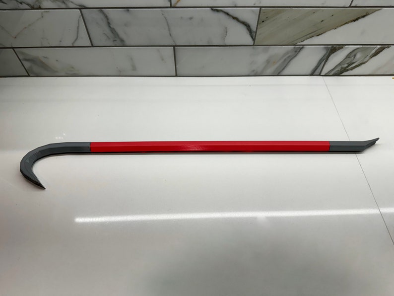 Half Life Black Mesa Crowbar Prop 3D Print - Cosplay Accessory Gaming ...