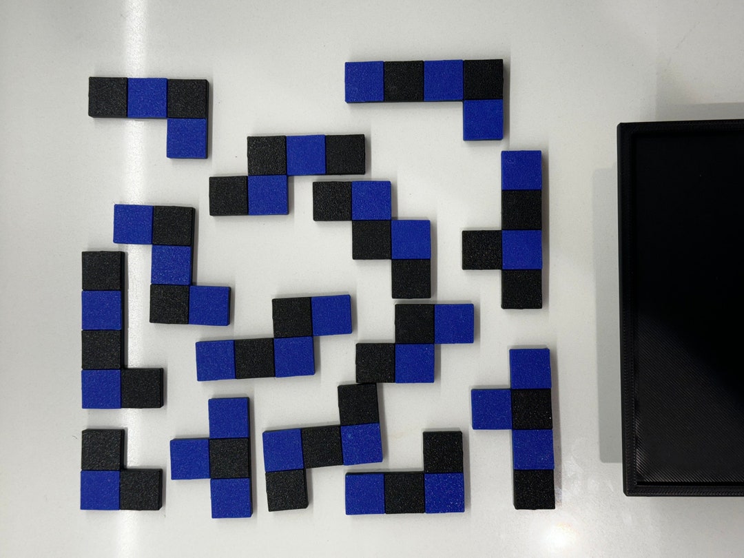 Checkerboard Dissection Puzzle by E. M. Wyatt - Etsy