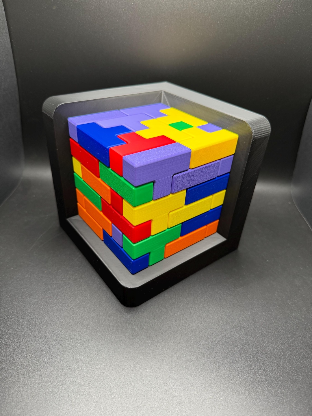 54 Piece Challenge Cube - High Quality 3D Printed Puzzle for All Ages ...