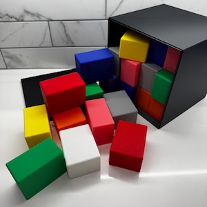 Hoffman's Packing Puzzle - Unique Brain Teaser, 27 Cuboids Challenge ...