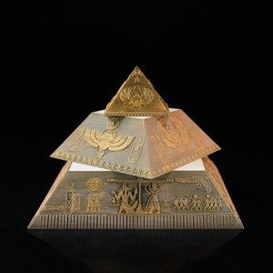 The Pyramid Enigma - Puzzle Box - Etsy