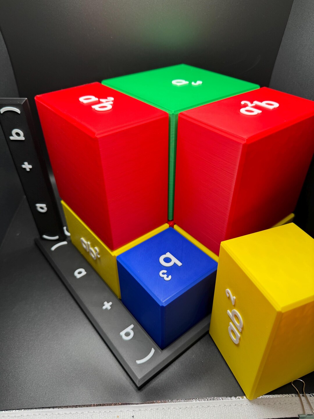 Visual Algebraic Identity (a+b)3 - 3D Print - Large Teacher Resource ...