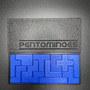 Pentominoes Pocket Puzzle - Brain-boosting Fun, 4 Difficulty Levels ...