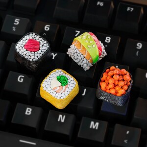 Japanese Sushi Artisan Mechanical Keyboard Keycaps Set - for Cherry MX ...