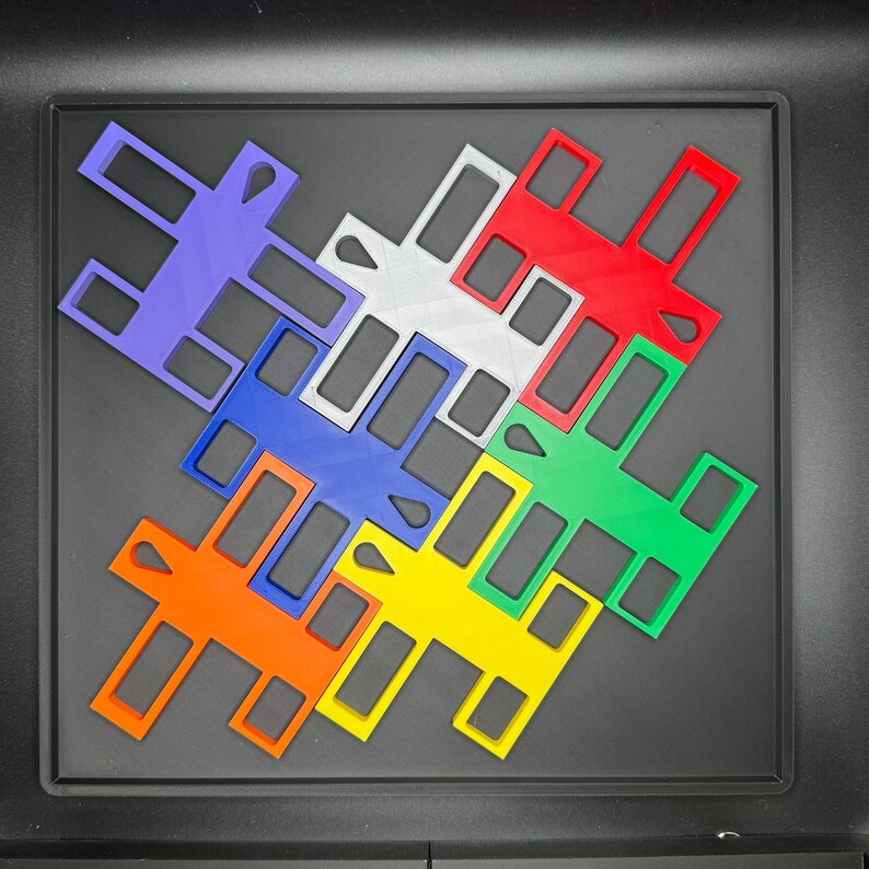 7 Airplanes Puzzle | 3D Printed Brain Teaser | Unique Gift for Puzzle ...