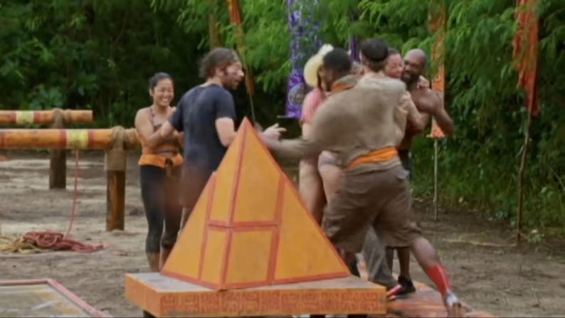 3D Printed Survivor Pyramid Unique Home Decor, Game Memorabilia ...