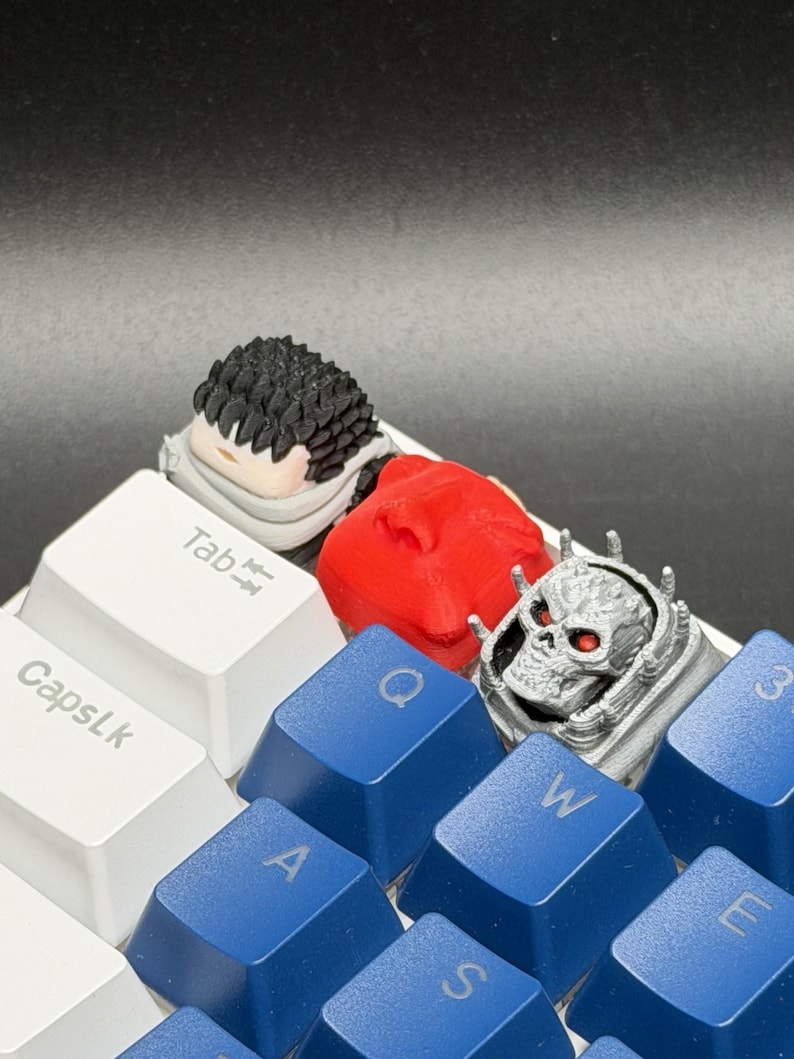 Handmade Inspired by Berserk Keycaps for Cherry MX - Custom Artisan ...