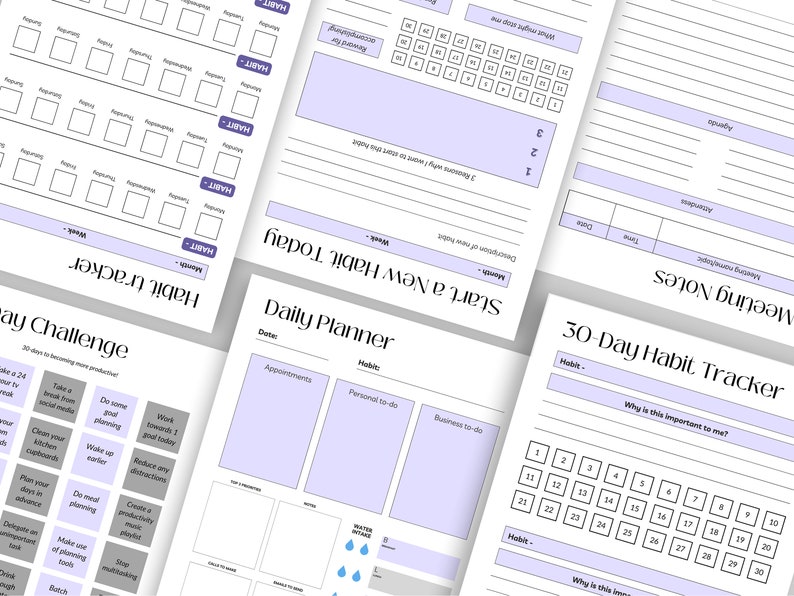 Goal Getter Planner - Daily Weekly Monthly Goal Planner for Effective ...