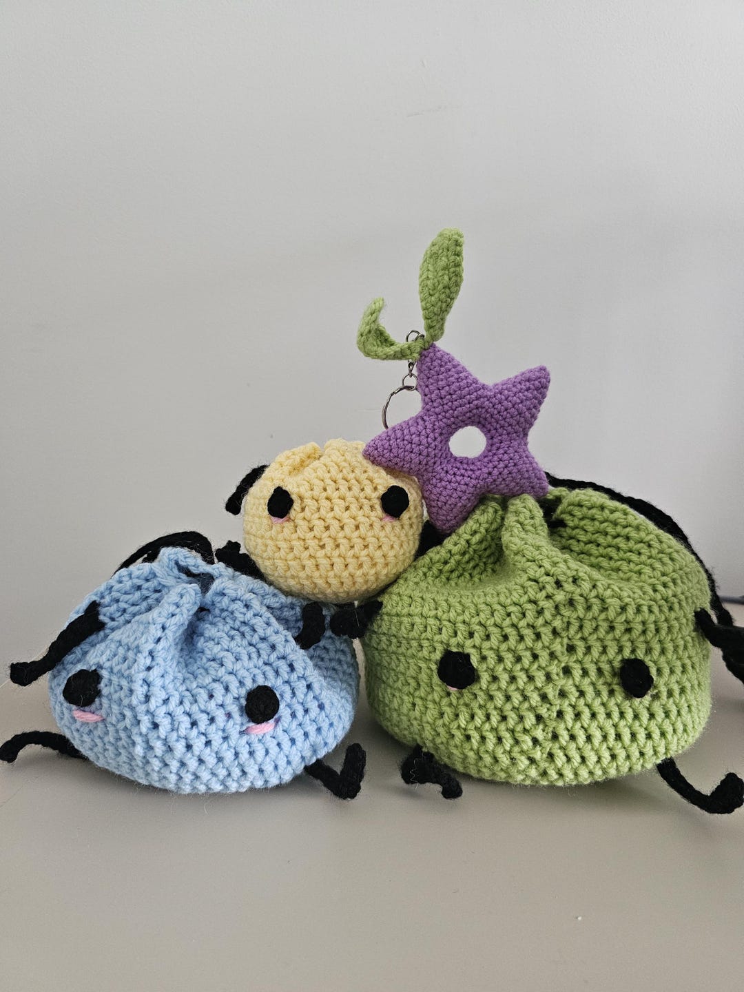 Junimo Pouches and Stardrop Keychain | Customizable and Handmade - Etsy