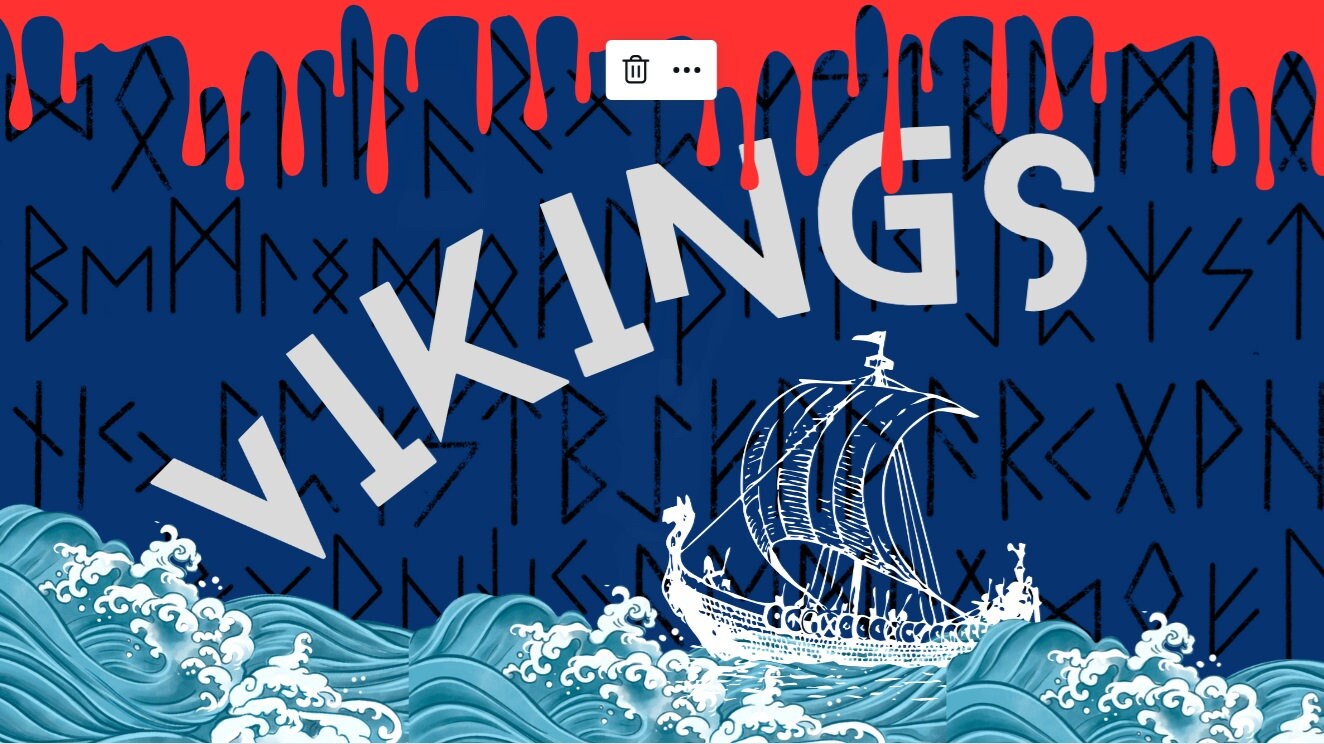 Editable Viking Powerpoint Slide Design Primary History - Etsy